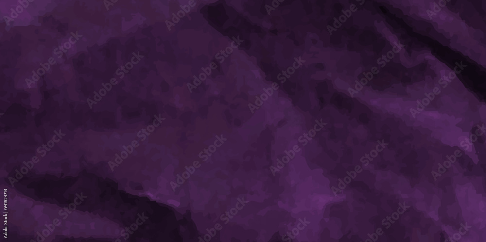 Purple crumpled paper texture in low light background. Silk cloth ...