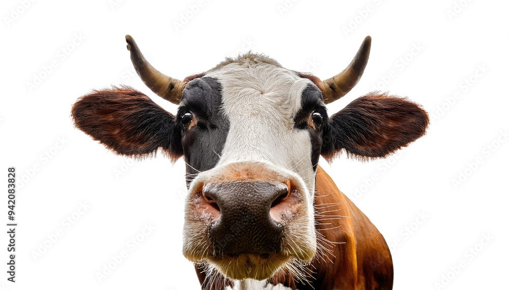 Cow Standing – Majestic Farm Animal, Rural Cow Pose, Grazing Cattle ...