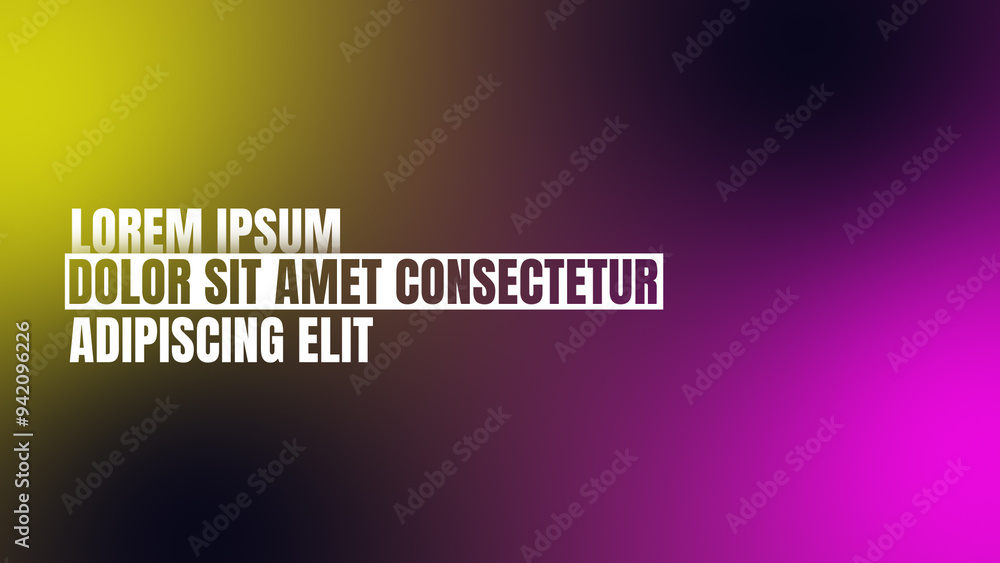 Abstract Animated Text with Vibrant Background | Vibrant and Colorful ...