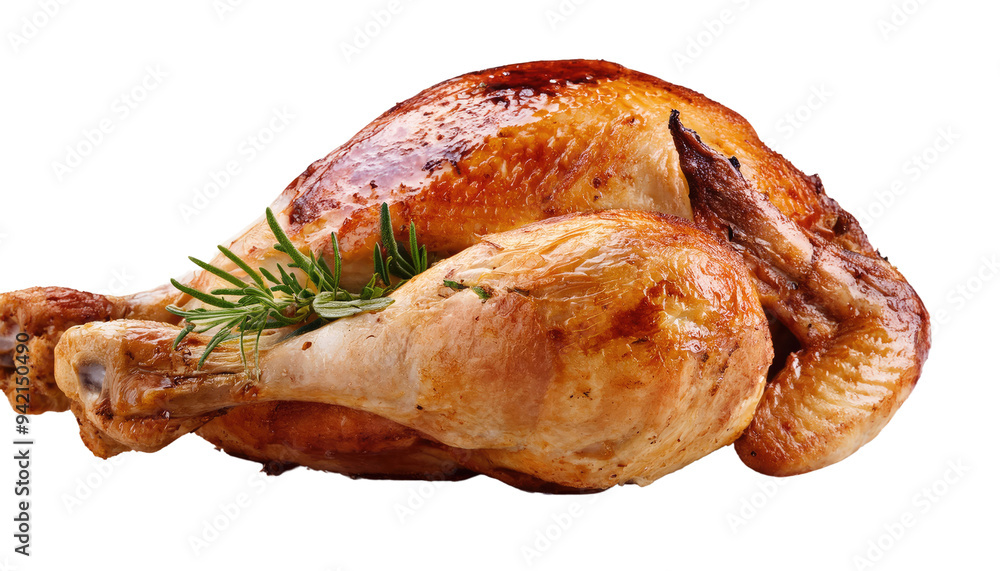 Chicken Roast, isolated on transparent background, PNG. Chicken, roast ...