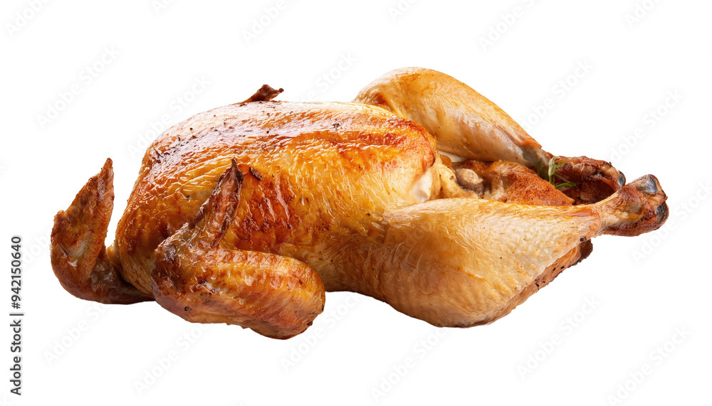 Chicken Roast, isolated on transparent background, PNG. Chicken, roast ...
