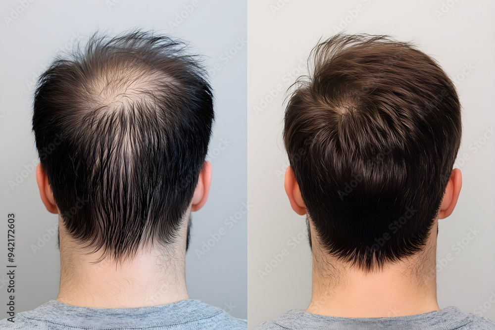 Effective hair regrowth treatment: Before and after results in ...