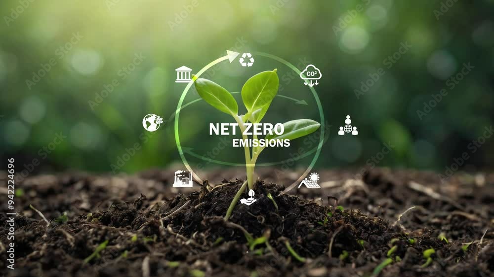 Net Zero.Sustainable energy solutions for a carbon-neutral future Environmental responsibility ...
