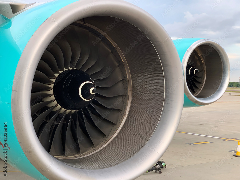 Airbus A380 Rolls Royce Trent 900 Aircraft Jet Engines Stock 写真 | Adobe ...