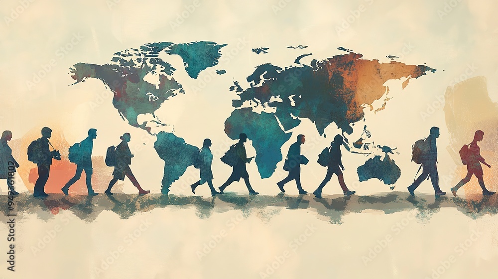 Migration Dynamics: A dynamic portrayal of migration patterns and ...