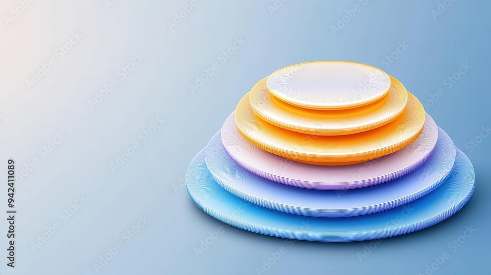 Layers of a decision-making framework visualized as concentric ...