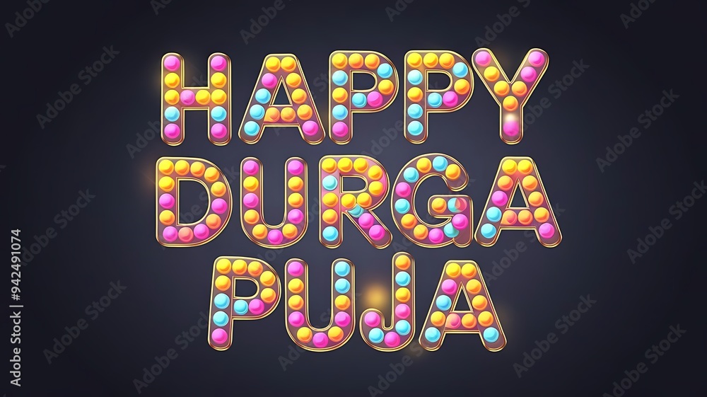 Durga Puja, Sale, Happy Durga Puja, 3d, Durga Puja Poster, Text, Durga ...