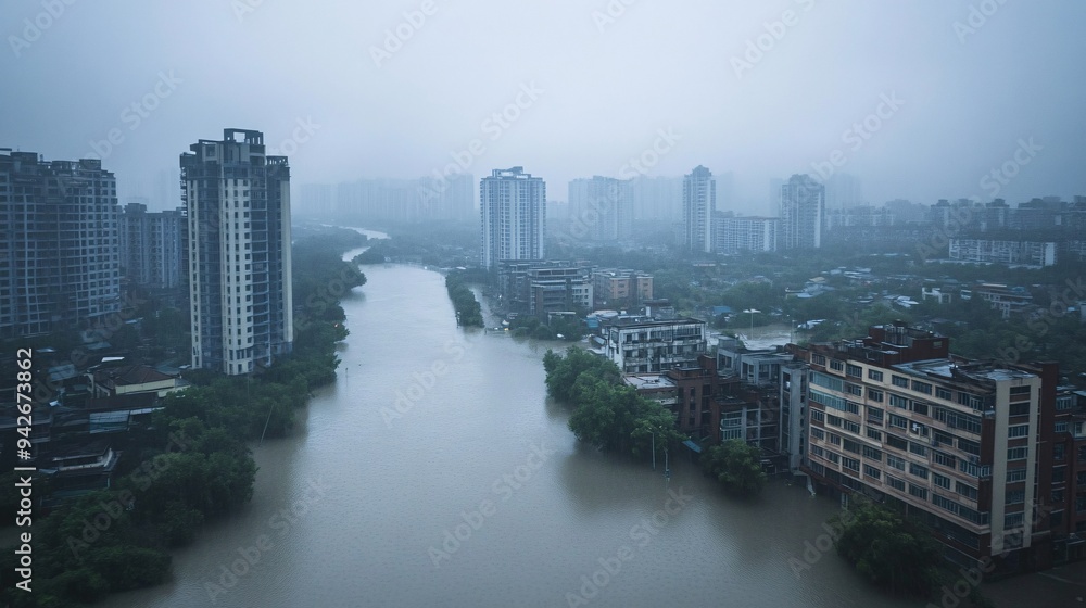 Environmental degradation, urban sprawl leading to increased flood risk ...