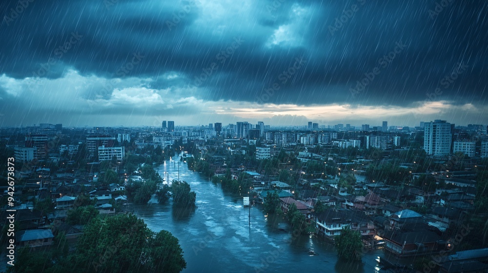 Environmental degradation, urban sprawl leading to increased flood risk ...