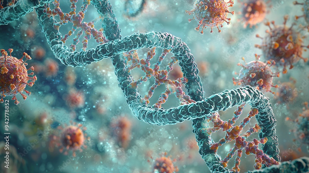 A double-stranded DNA virus with an envelope and capsid, responsible ...