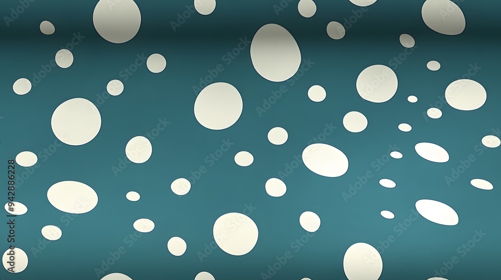 A blue and white background with many white dots. The dots are ...