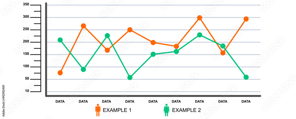 Editable demographic infographics collection human Charts ,social ...
