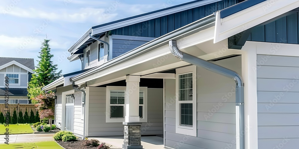 UHD 4K imagery showcasing a modern home improvement element ...