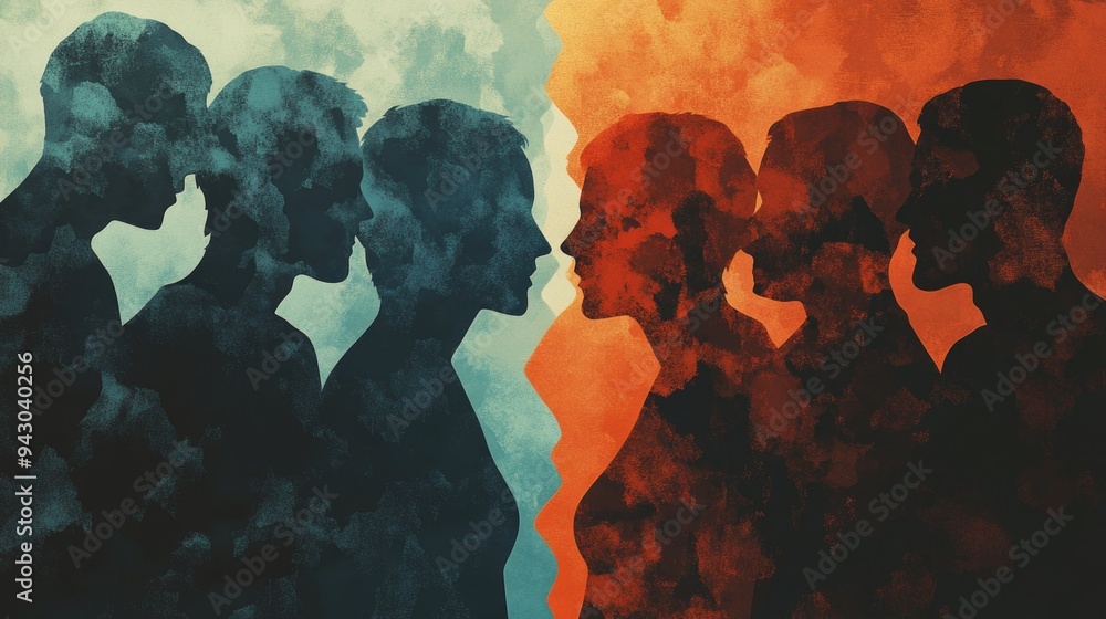 Diversity of multiracial and multicultural people. Tolerance ...