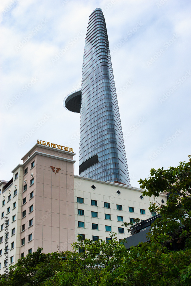 Vietnam, Ho Chi Minh City - October 07, 2023 : Bitexco Financial Tower ...