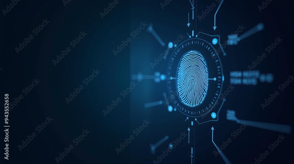 Digital Fingerprint Scanning Technology: Futuristic Biometric ...