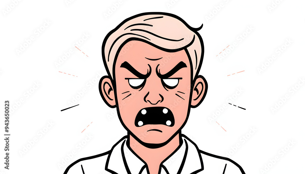 Anger management black line icon. Process of learning to recognize ...