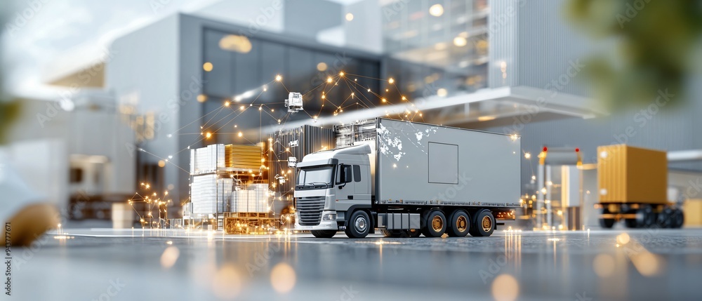 Efficient Minimalist 3D Logistics Network Model with Interconnected ...