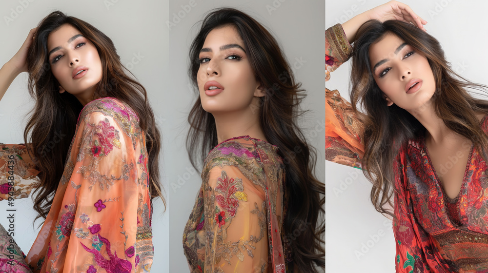 A professional portfolio featuring an Indian fashion model in her 20s ...