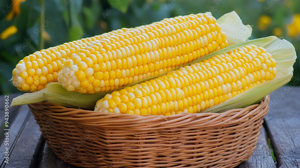 elotes recien cortados de la milpa de los campos en la cosecha en los ...