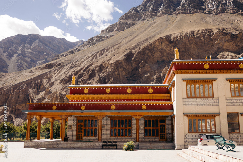 Tabo Monastery, a Tibetan Buddhist monastery in Spiti Valley of the ...