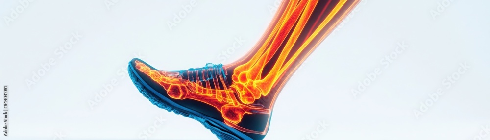 Cross-sectional view of a runnerâ€™s shin with stress fractures ...