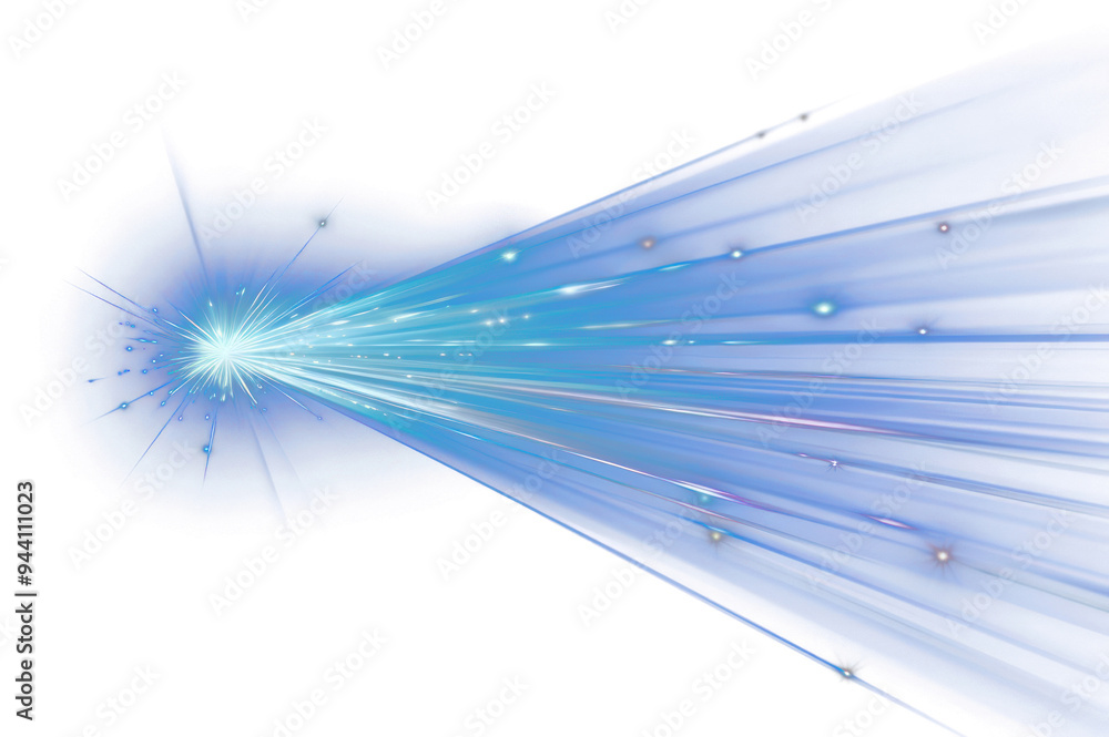 PNG Radiant blue light beam overlay effect, transparent background ...
