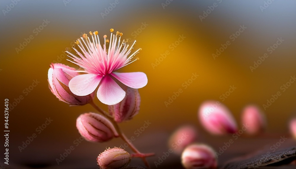 beautiful psoralea corylifolia babchi flower Stock Photo | Adobe Stock