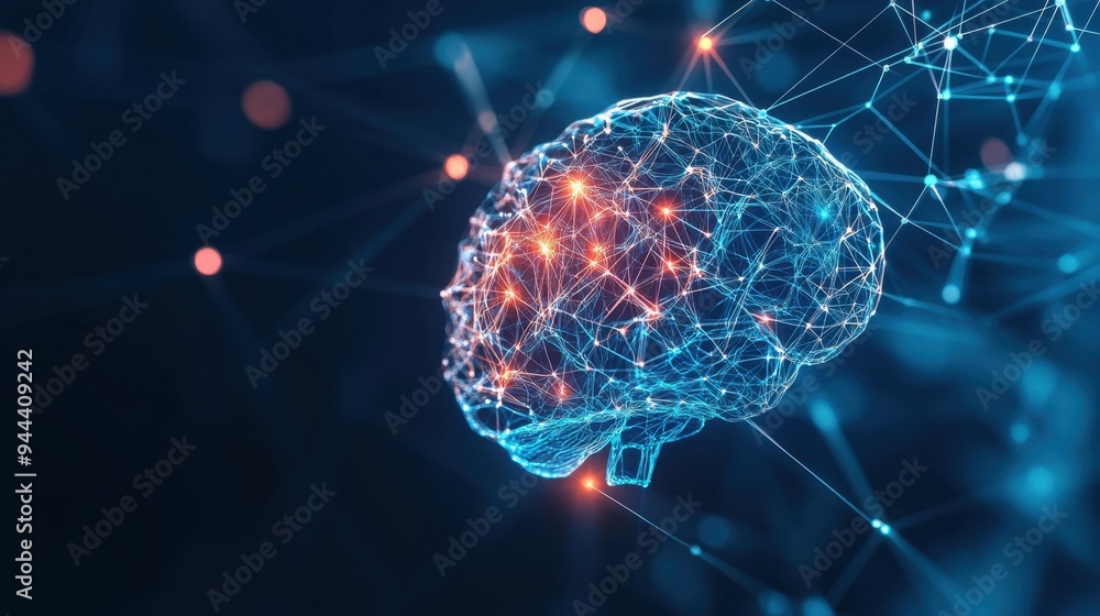 Data Driven Intelligence Hyper Realistic Neural Network Visualization Of Future Ai And Machine