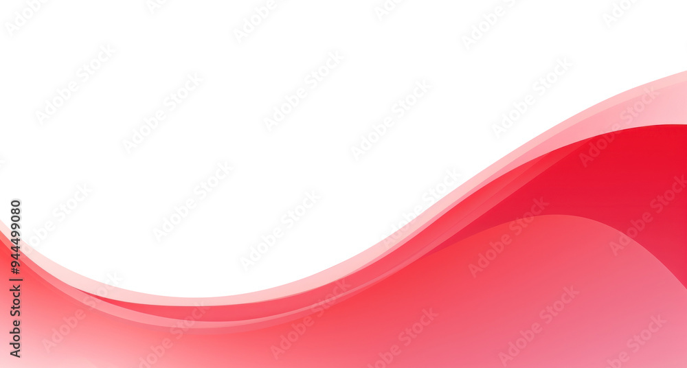 PNG Elegant red wave border, transparent background Stock Illustration ...