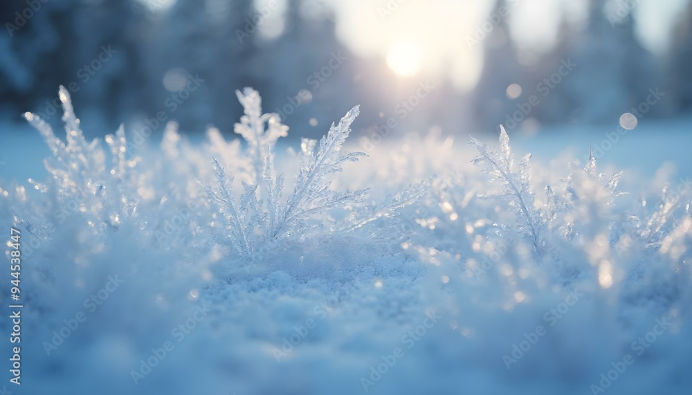 Ice textures in various forms, including ice crystals, frozen lake ...