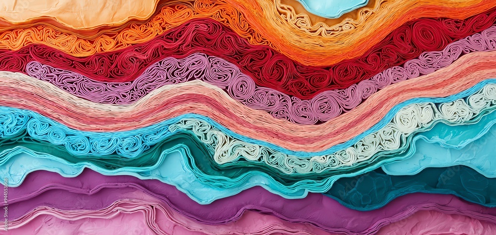An illustration showing the layers of the intestine affected by IBD ...