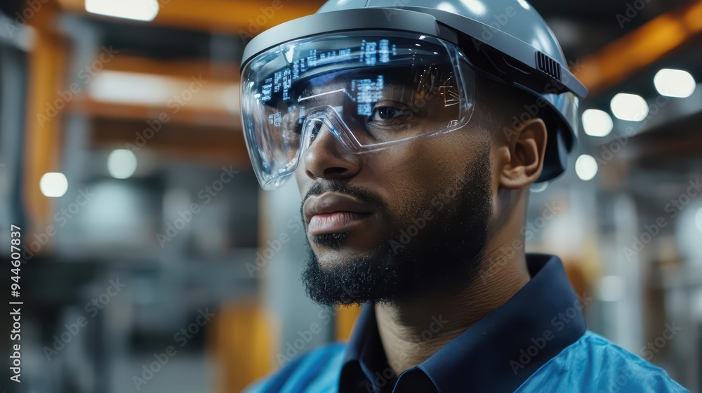 resilient worker using ar interface to explore new career opportunities ...