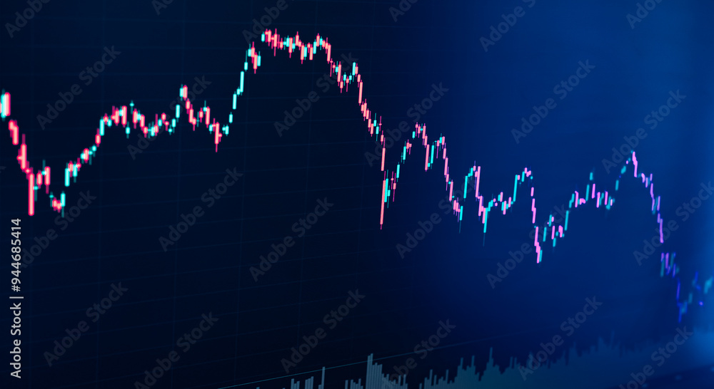 Stock market chart graph accounting display price digital marketing ...
