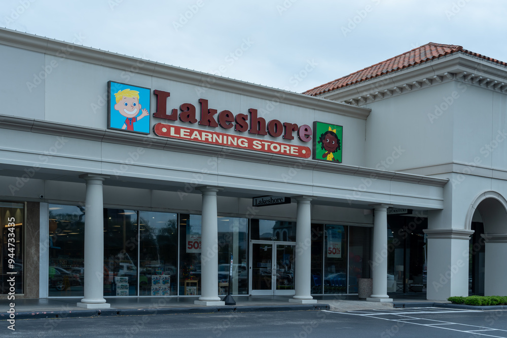 Houston, TX, USA - April 6, 2024: A Lakeshore Learning Store in Houston ...
