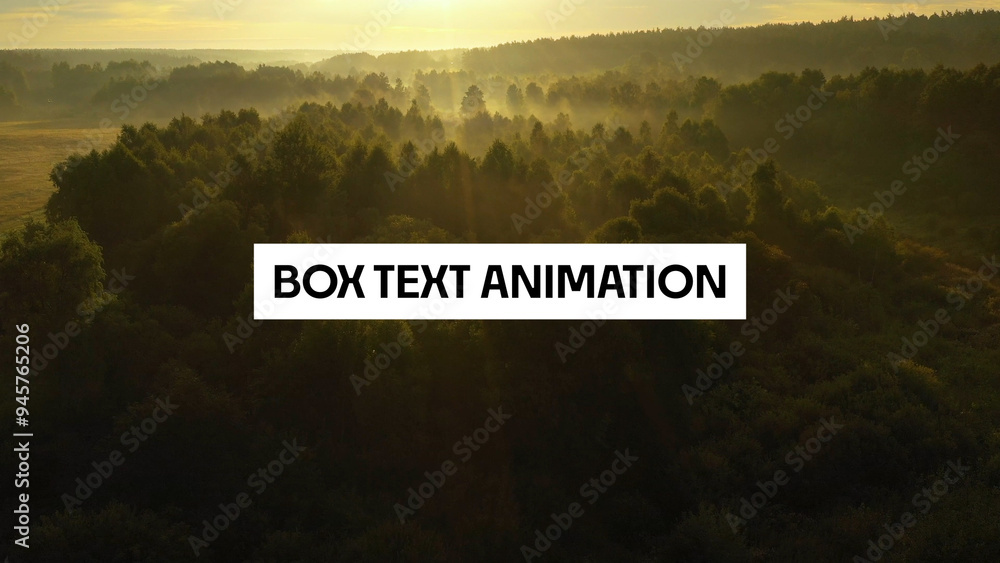 Box Text Animations Stock Template | Adobe Stock