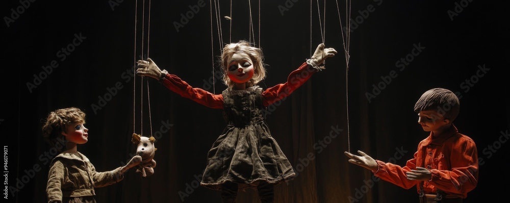 Mastering the Art of Marionette Manipulation: Puppeteer Controlling ...