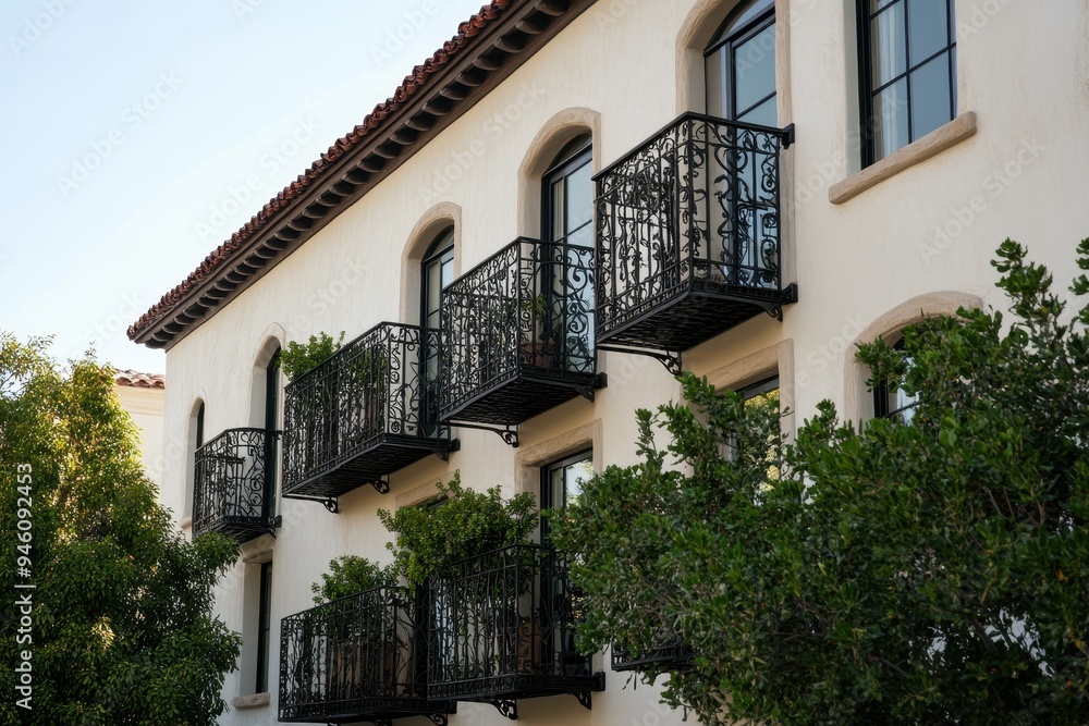 Spanish Colonial Architecture: A beautiful shot of a historic Spanish ...