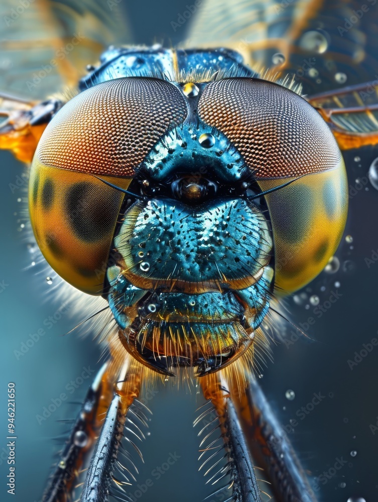 Close-Up Photography of Dragonfly Eyes, Showcasing the Intricate Detail ...