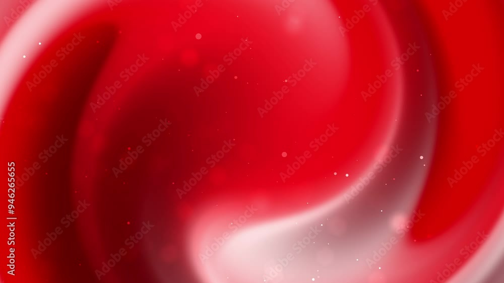 abstract swirling red gradient background with white specks. Suitable ...