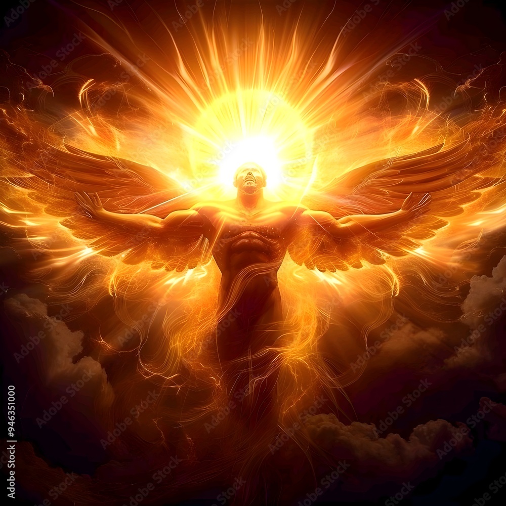 angel, god, winged angel, angel wings, devil, devil, guardian god, good ...