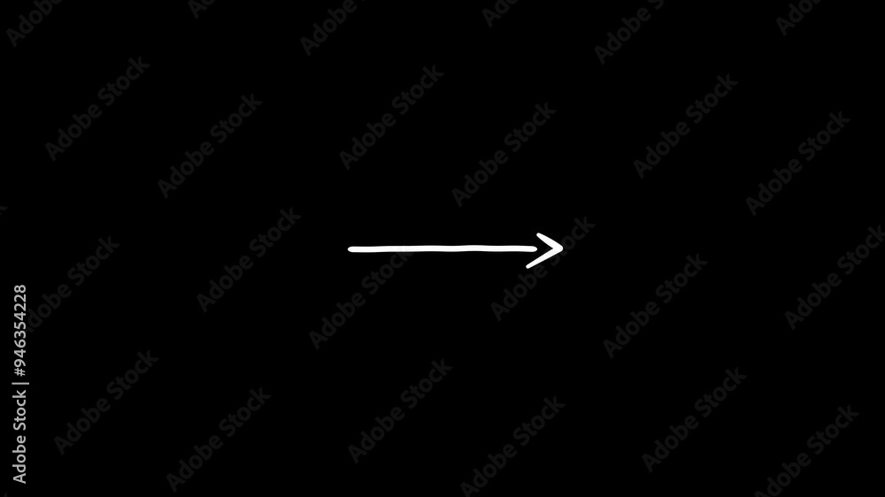 Arrow icon Animation. Arrow collection. Simple arrow Animation. Line ...