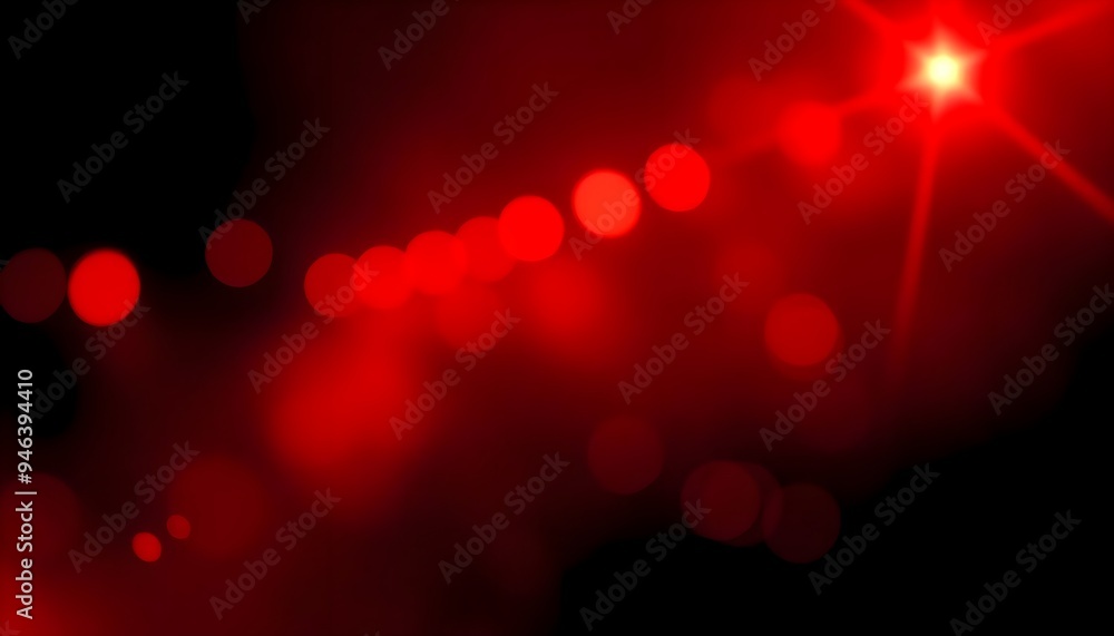 Vintage Red Light Leaks Overlay with Classic Film Effects and Retro ...