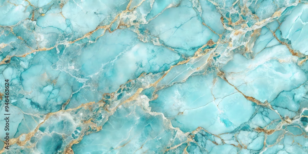 Luxurious cyan marble background with intricate shading and soft ...