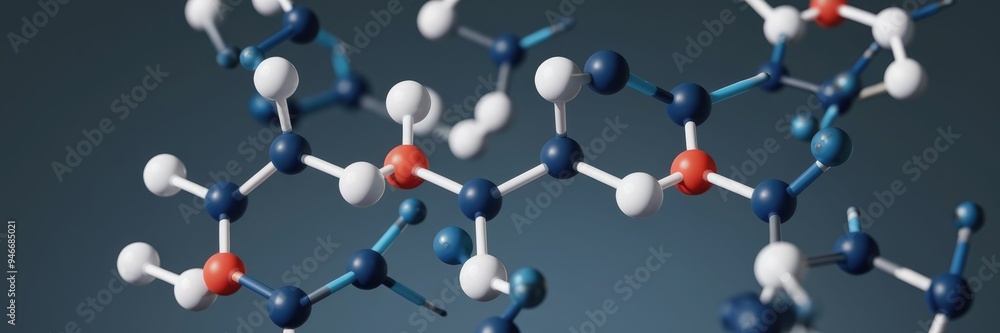 3D Molecular Structure of Ethyl Carbamate, Urethane; Detailed ...