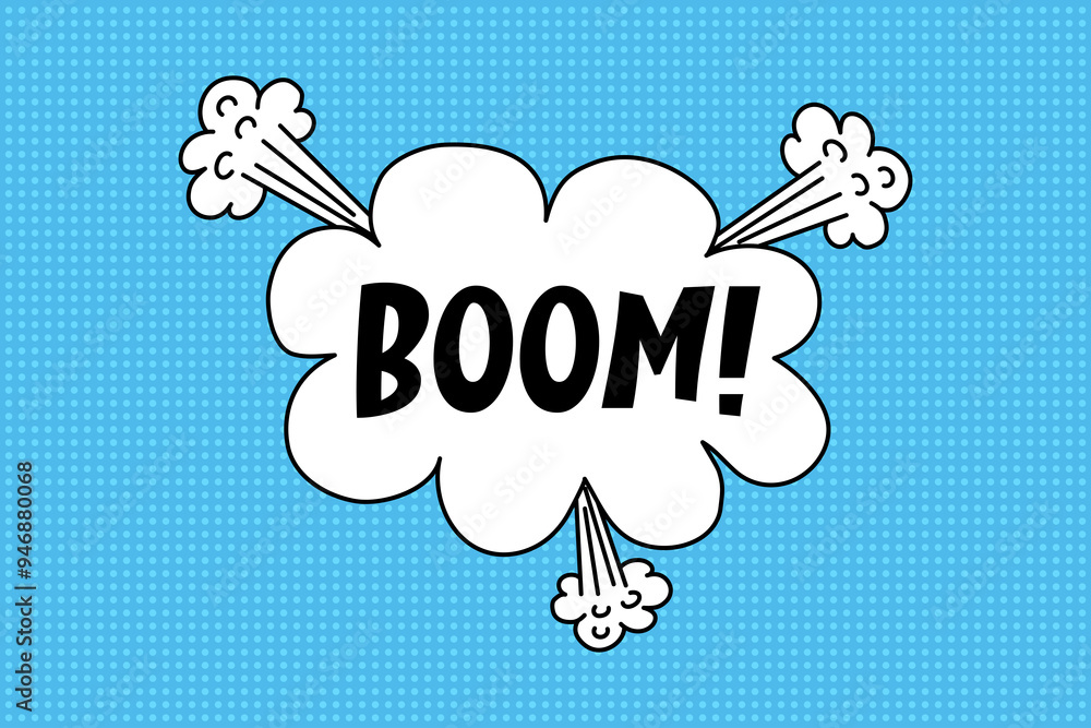 Vibrant comic-style illustration with sound effects like 'CRUSH!', 'ZAP ...