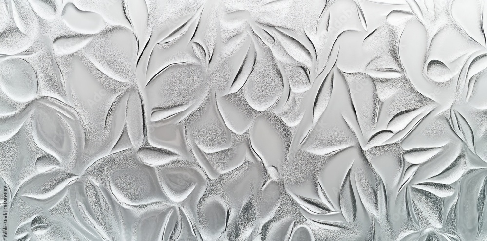 A minimalist glass texture with frosted elements, minimalist, glass ...