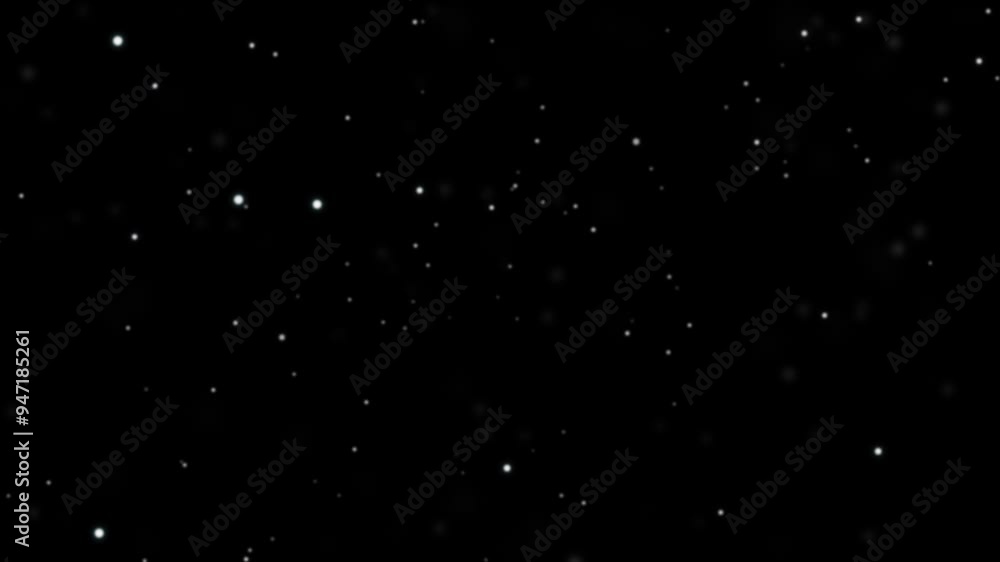 Starfield background. Seamless looping animation flying through stars ...