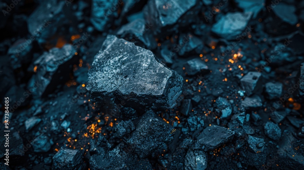 Coal Combustible Black Brownish Black Rock Used For Power And Steel