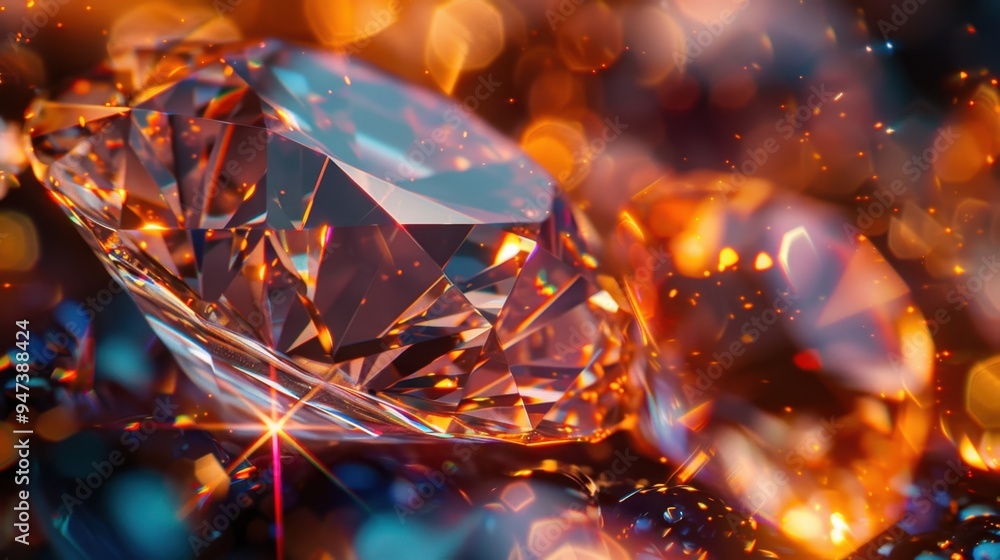 Diamonds: Valued for their brilliance and toughness, diamonds are used ...